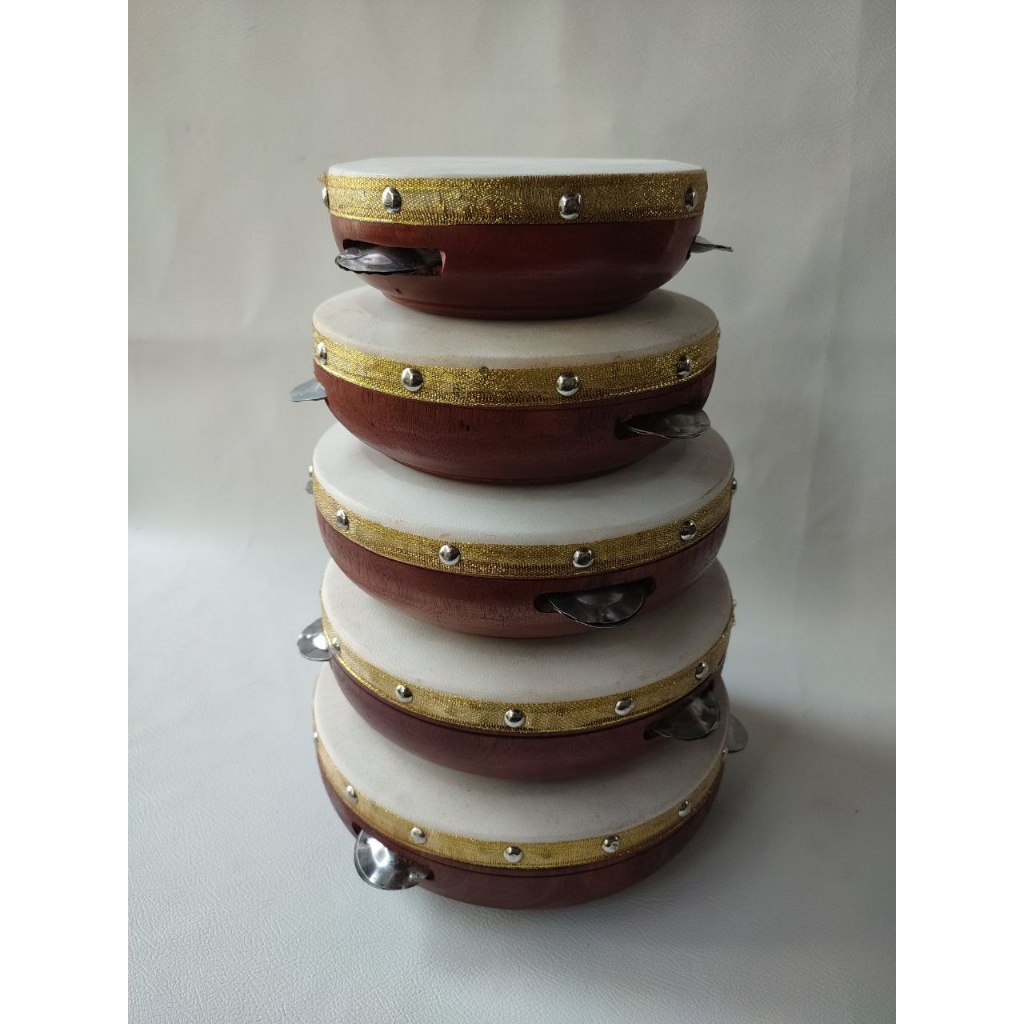 Jual rebana alat musik Hadrah Hadroh 16cm, 18cm, 20cm, 22cm, 24cm, 26cm ...