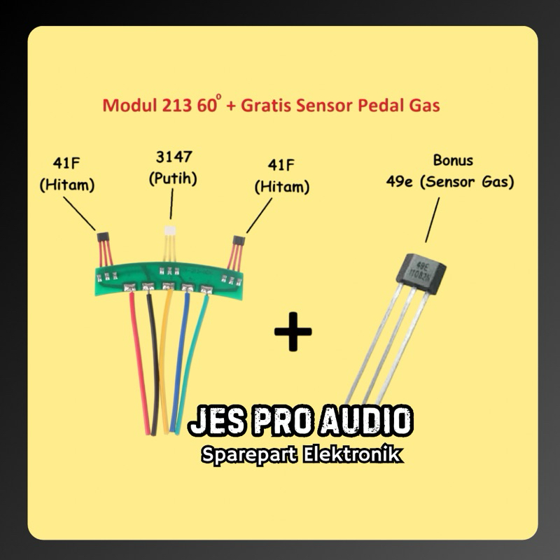 Jual MODUL SENSOR MAGNET MOTOR KABEL PCB-213 213 HALL 60 DEG 314 HALL SEPEDA LISTRIK | Shopee ...