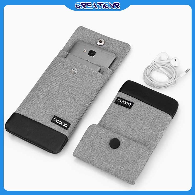 Jual Mendukung ponsel di bawah 5,8 inci-dompet hp pria/tas tempat hp ...