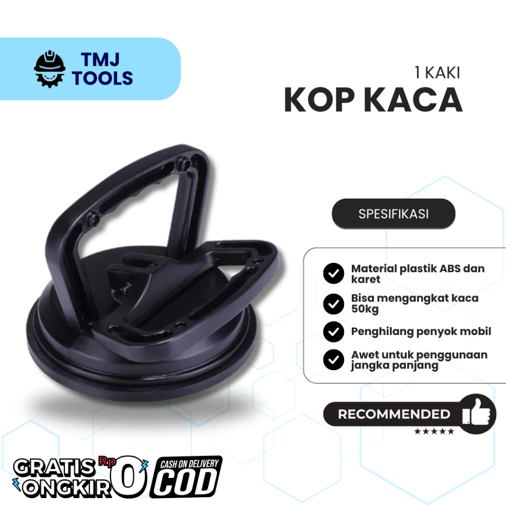 Jual Kop Kaca 1 Kaki Alat Pengangkat Keramik 50kg Glass Cup Angkat ...