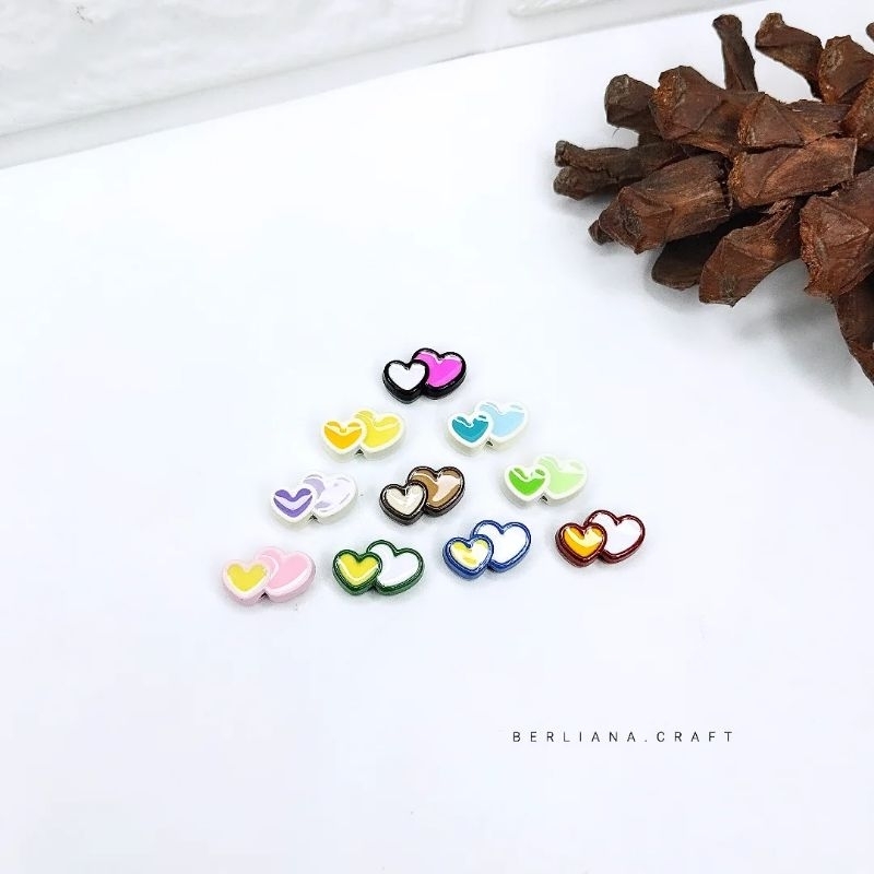 Jual (1 Pcs) Manik Besi Love Gandeng | Shopee Indonesia