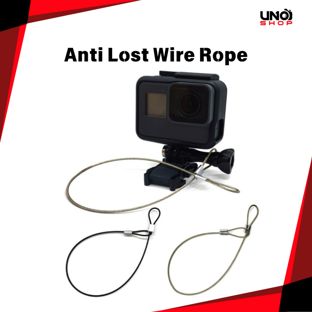 Jual Anti Lost Wire Rope - Tali Pengaman Action Cam Gopro Kogan Yi Cam ...