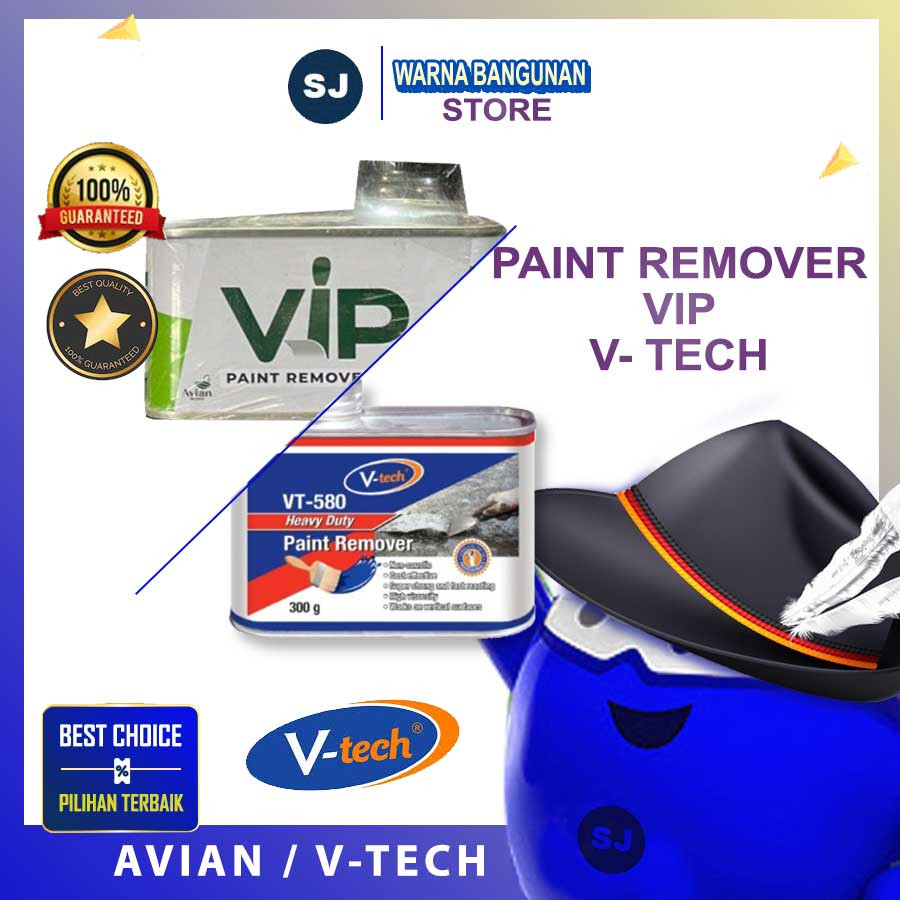Jual V TECH / VIP Paint Remover / Penghilang Pembersih Penghapus ...