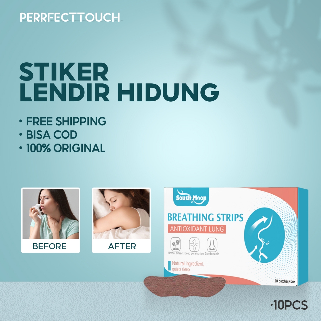 Jual South Moon Nasal Breathing Patch 10pcs Stiker Lendir Hidung Nasal ...