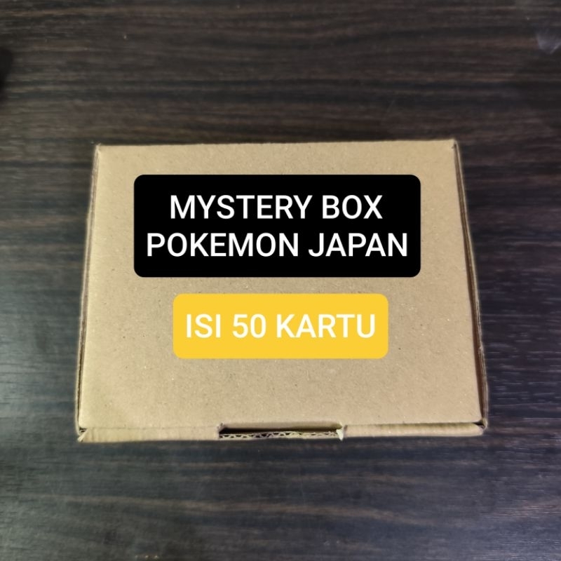 Jual Pokemon Japan Mystery Box Isi 50 Kartu Original | Shopee Indonesia