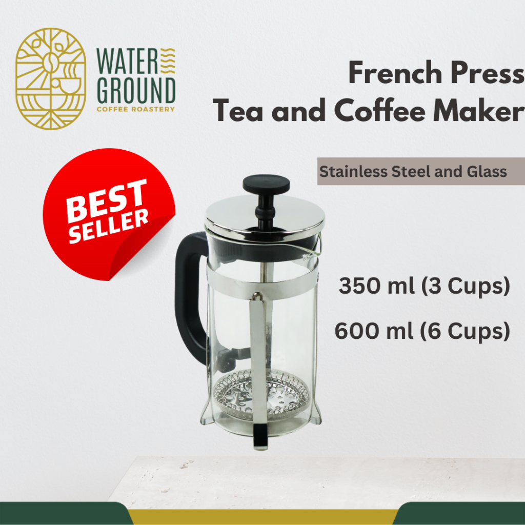 Jual French Press Kopi Teh PREMIUM QUALITY Model Stainless Steel 350 ML 600 ML | Shopee Indonesia