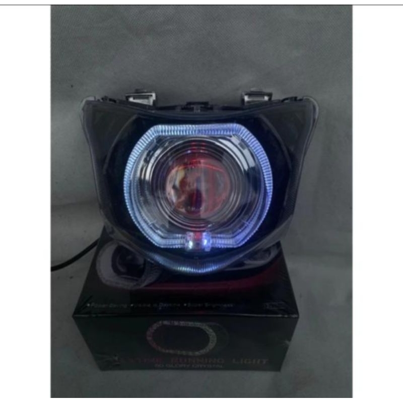 Jual Reflektor Lampu Depan Revo Fi Injeksi Set Ala Ala Biled Kualitas ...