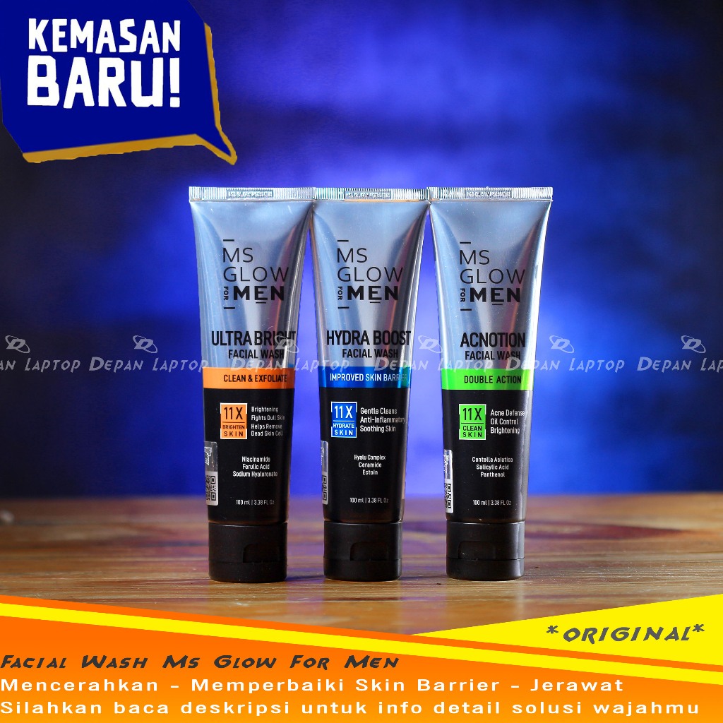 Jual Sabun Wajah VIRAL MS Glow For Men banyak digunakan artis selebgram ...