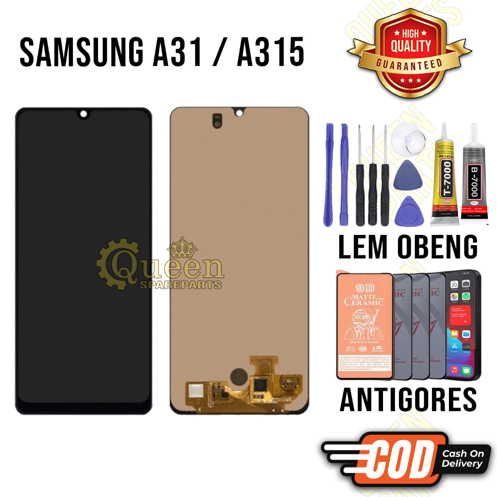 Jual Lcd Touchscreen SAMSUNG A31 / A315 Original Oem Lcd Touchscreen Fullset | Shopee Indonesia