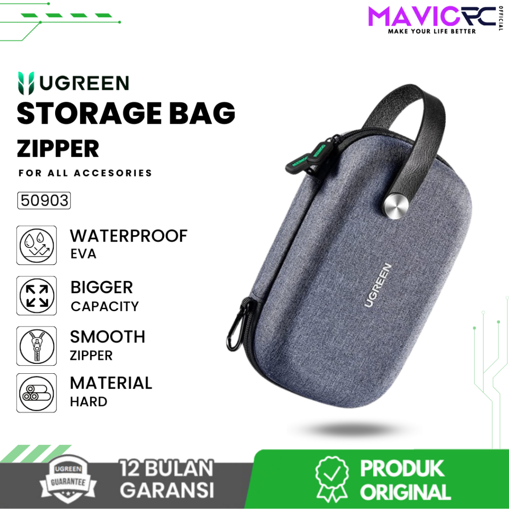 Jual UGREEN Travel Storage Bag Gadget Organizer / Travel Pouch ...