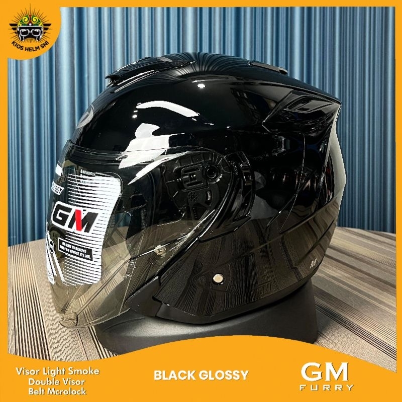 Jual Helm GM Fury Double Visor | GM Furry Original | Shopee Indonesia