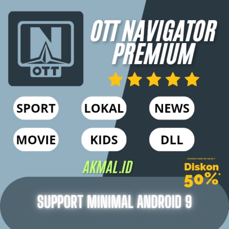 Jual PLAYLIST PREMIUM OTT NAVIGATOR | Shopee Indonesia