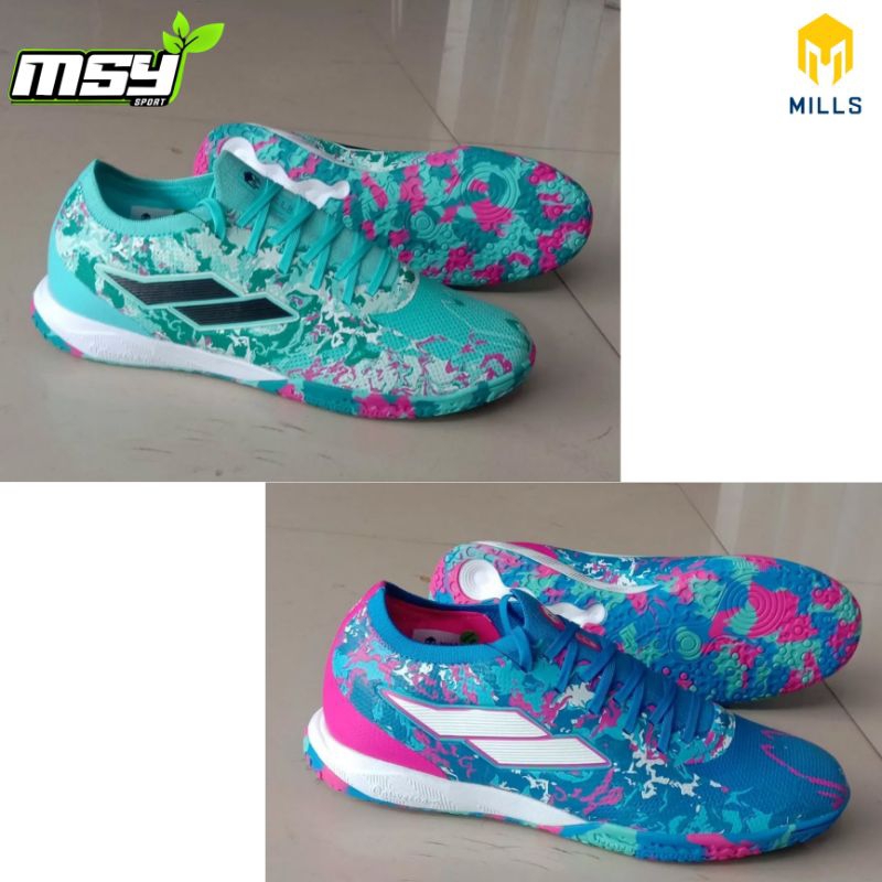 Jual SEPATU FUTSAL MILLS XYCLOPS KALDERA CHROME IN - 100% ORIGINAL ...
