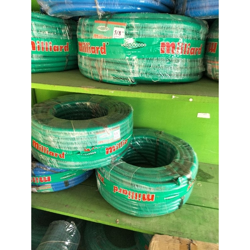 Jual Selang Miliard ukuran 5/8 / 1 rol panjang 50mtr / Selang Dop Miliard 5/8 | Shopee Indonesia