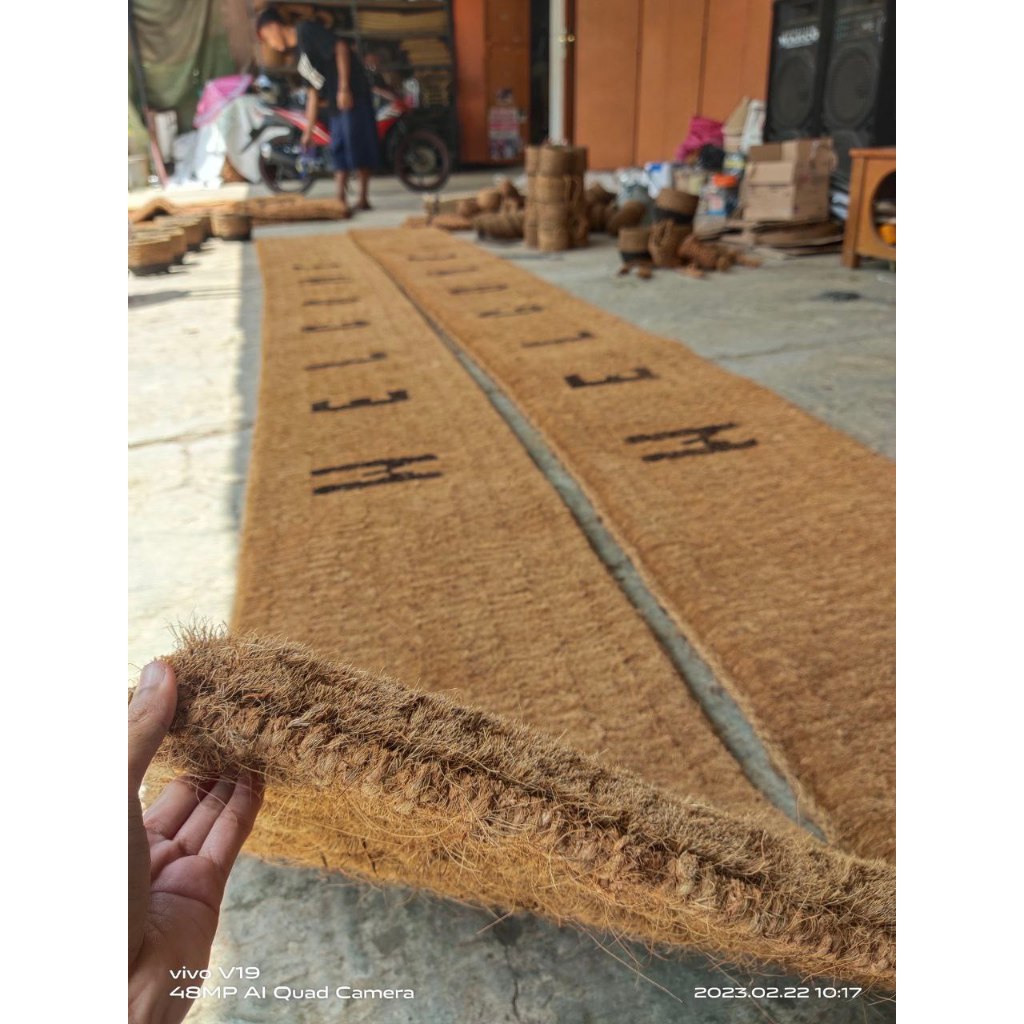 Jual Keset welcome alas kaki tebal serabut kelapa anti selip varian ...