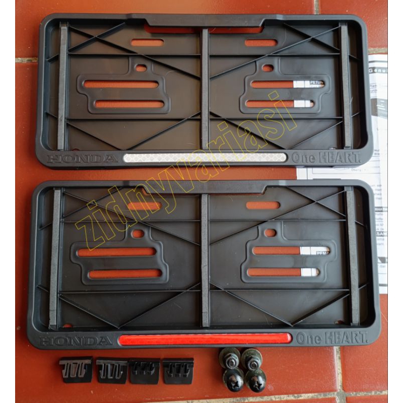 Jual Cover Plat Nomor Motor Pelindung plat Nomor Motor Original Honda ...
