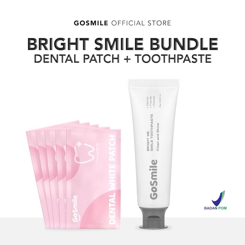 Jual Go Smile Bundle Dental Patch dan Toothpaste - Toothcare Kit Lebih ...