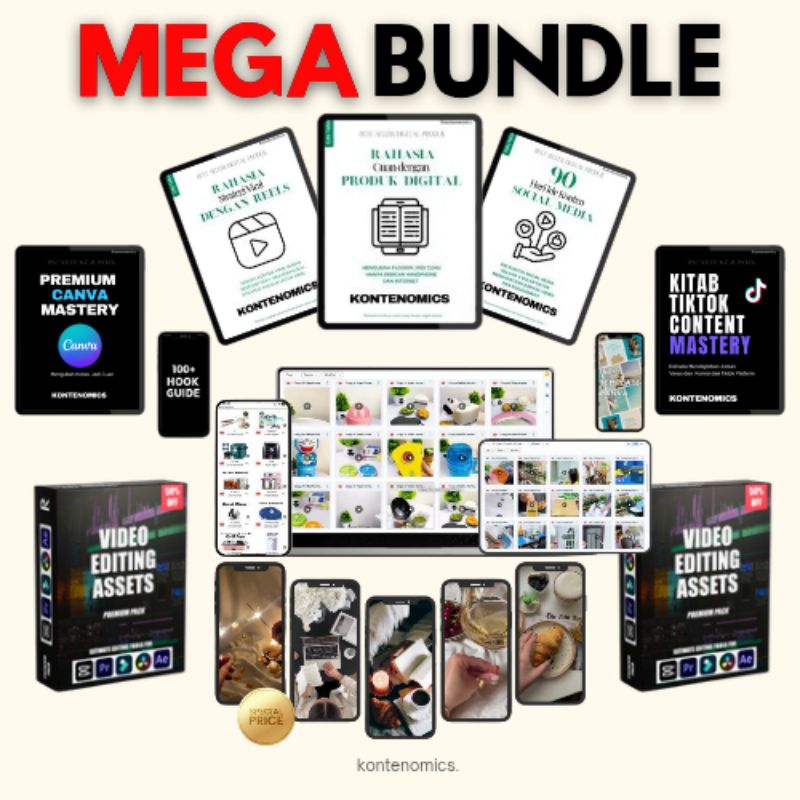 Jual Mega Bundle Produk Digital Modal Usaha | Shopee Indonesia
