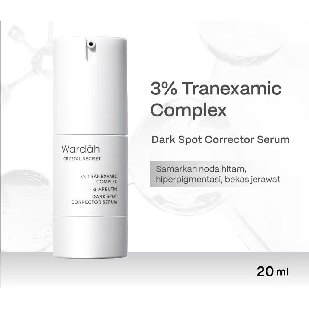 Jual wardah Crystal Secret 3% Tranexamic Complex α-Arbutin Dark Spot ...