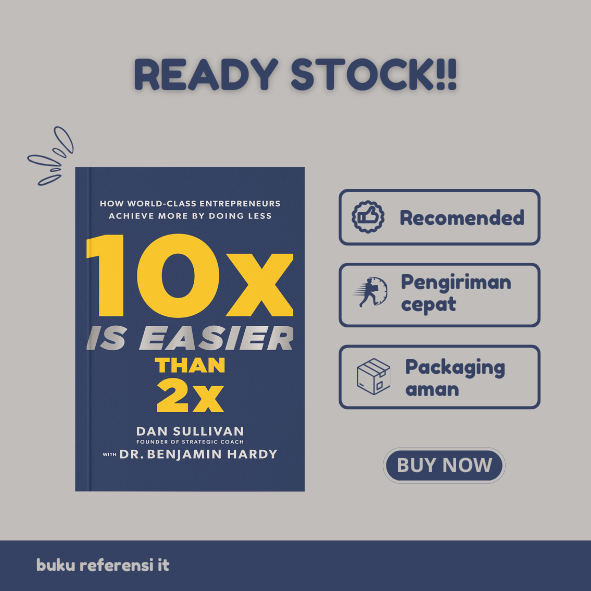 Jual Dan Sullivan 10x Is Easier Than 2x Shopee Indonesia
