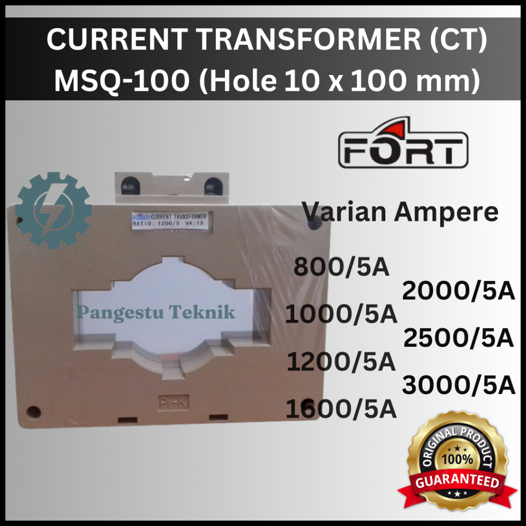 Jual Fort CT Current Transformer MSQ100 800A 1000A 1200A 1600A 2000A ...