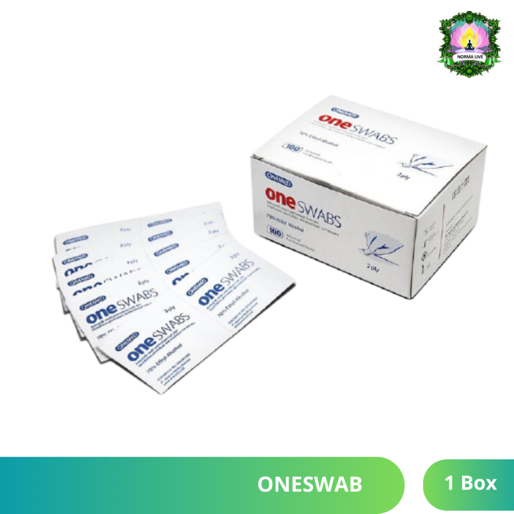 Jual Onemed Alkohol Swab Tissue Alcohol Tisu Pads Oneswab | Shopee ...