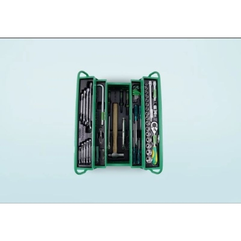 Jual TEKIRO Tool box set 72 pcs | Shopee Indonesia