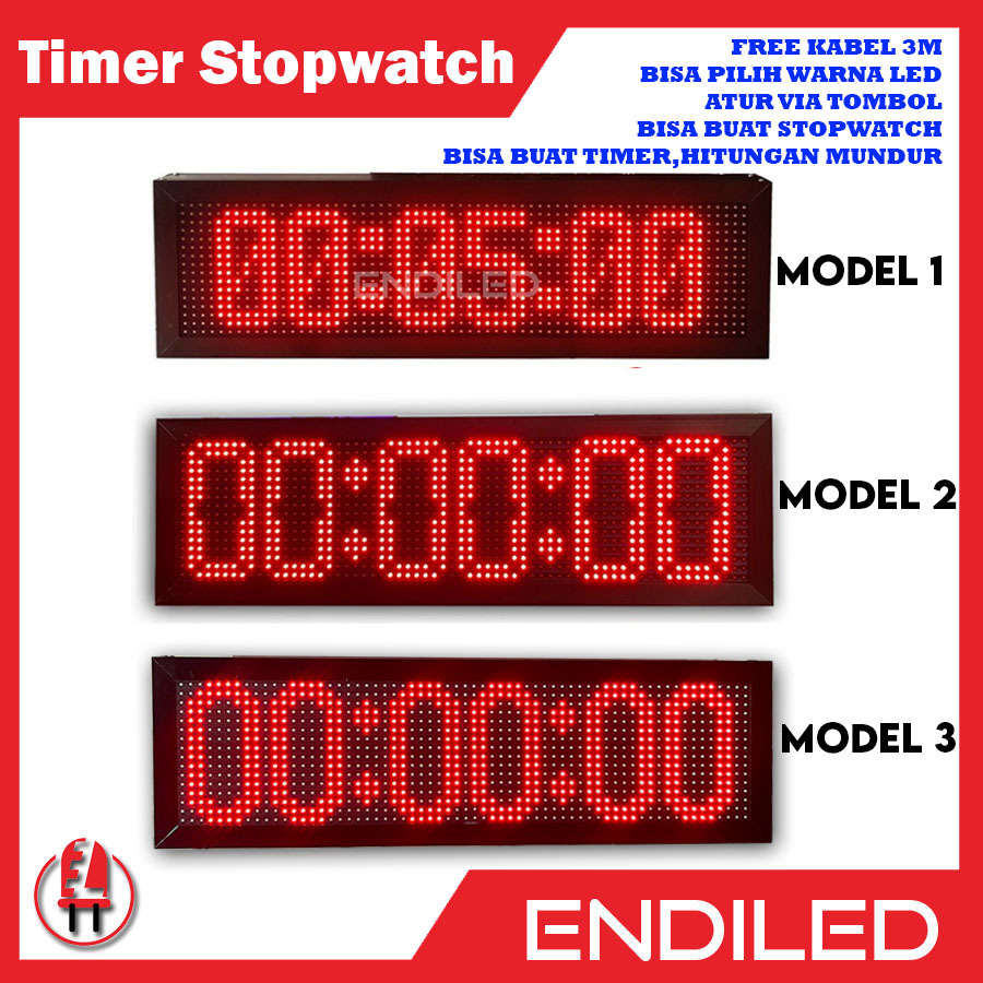 Jual Led Display Timer Countdown-Stopwatch | Shopee Indonesia