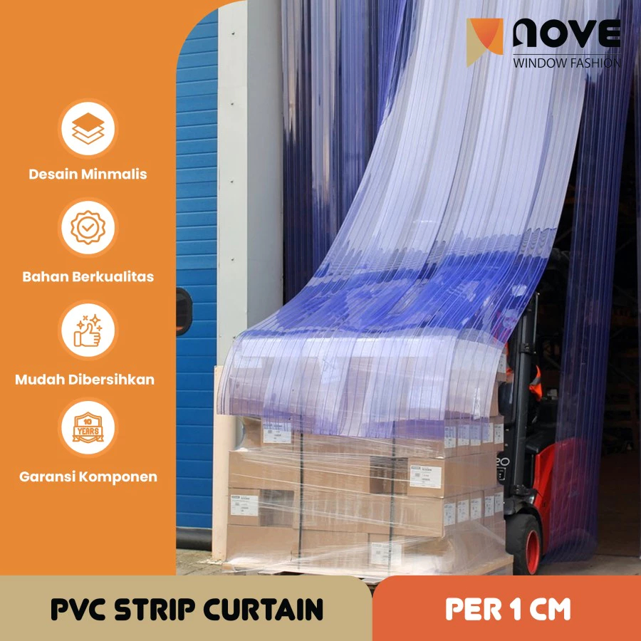 Jual Nove Pvc Strip Curtain - Tirai Pvc Custom - Tirai Plastik PVC ...