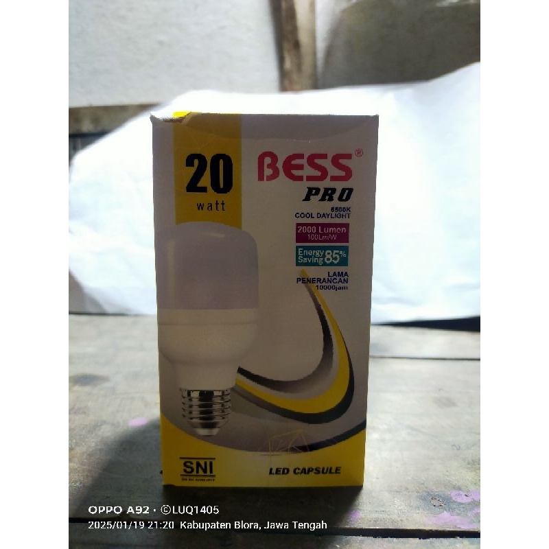 Jual lampu bess pro 20watt | Shopee Indonesia