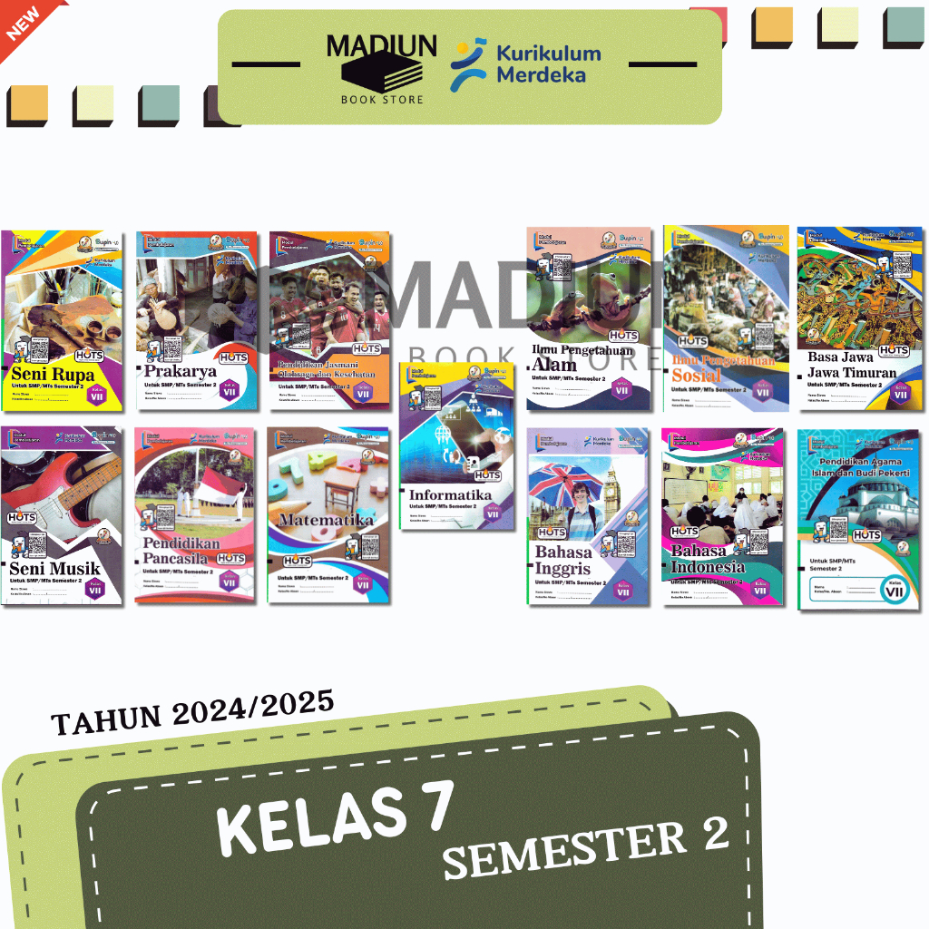 Jual LKS SMP KELAS 7 KURIKULUM MERDEKA Semester 2 T.A 2024-2025 | Buku ...