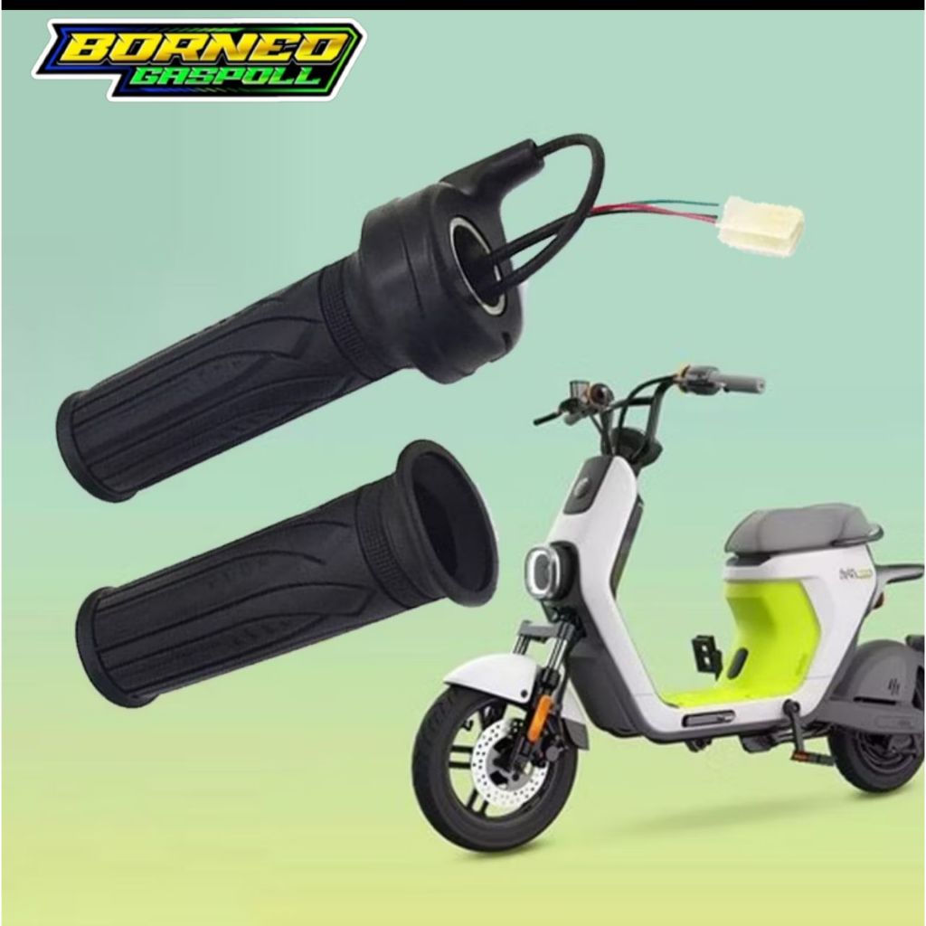 Jual Throttle Akselerator Untuk Sepeda Elektrik-Grip Gas Sepeda Listrik ...