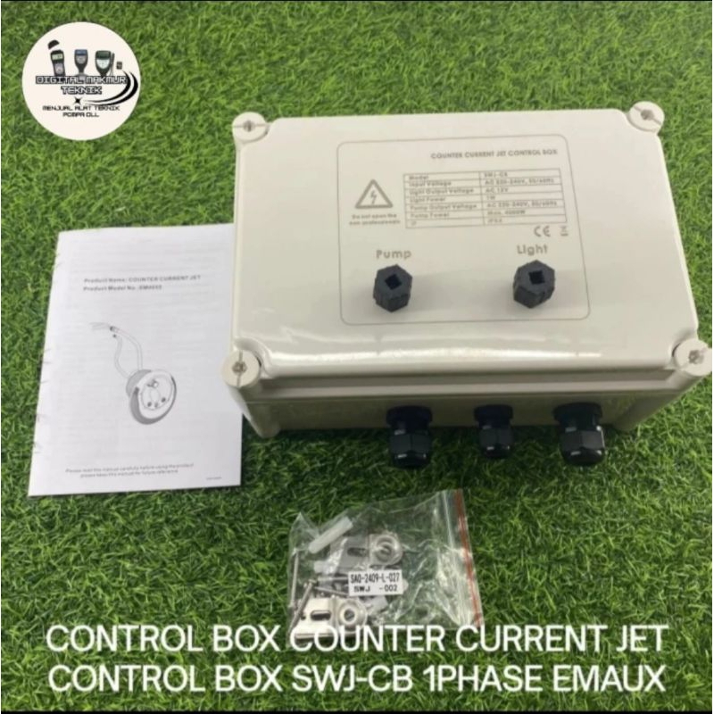 Jual CONTROL BOX COUNTER CURRENT JET CONTROL BOX SWJ-CB 1PHASE EMAUX ...