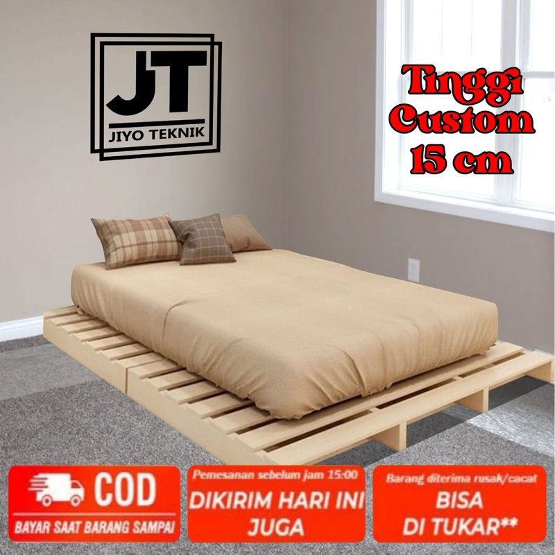 Jual Dipan kasur / tatakan kasur minimalis terbuat dari kayu solid ...