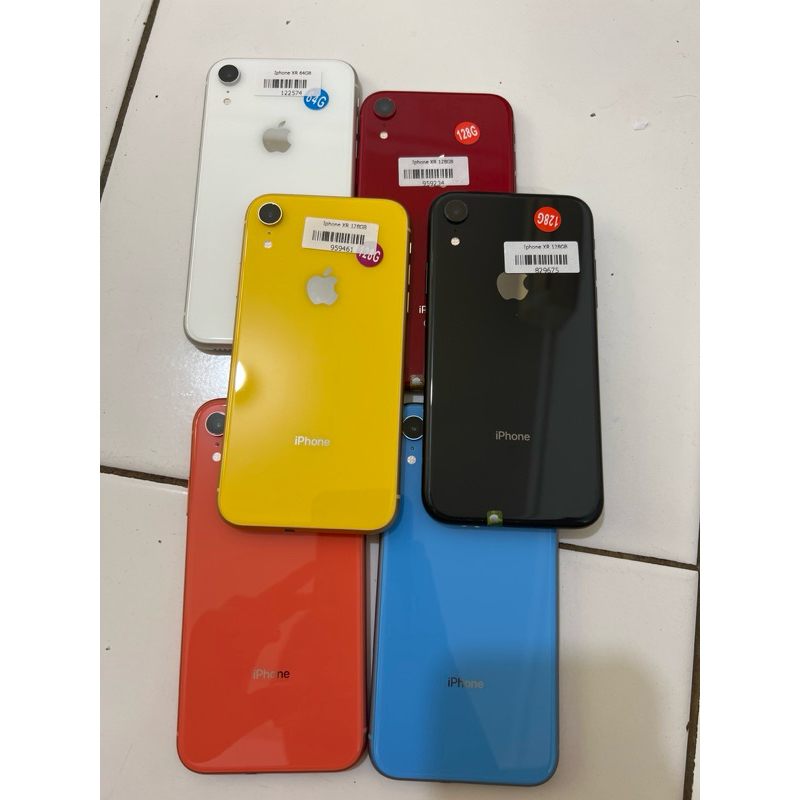 Jual Iphone XR 64Gb / 128Gb / 256Gb Second Fullset | Shopee Indonesia