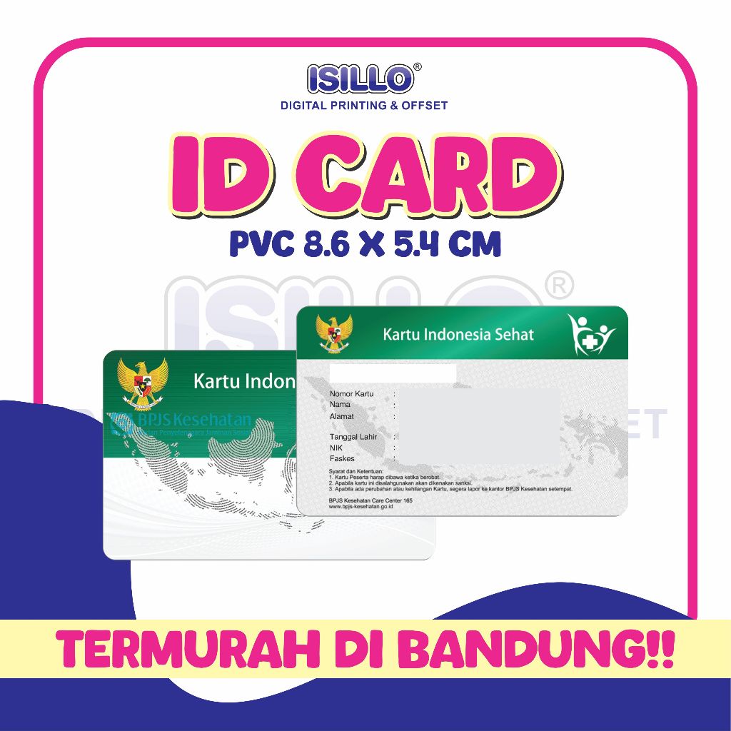 Jual ID CARD PVC PRINT UV | ID CARD MURAH DAN CEPAT [BACA DESKRIPSI ...