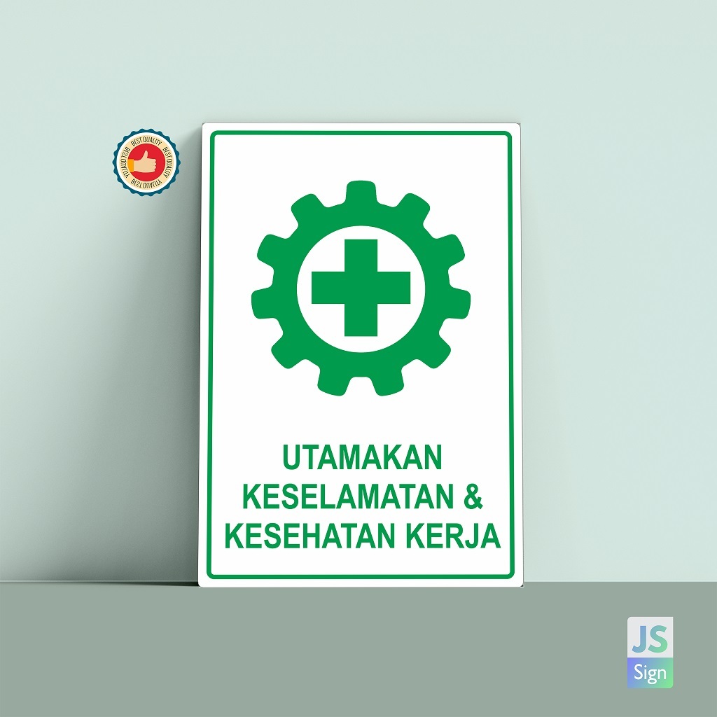 Jual SAFETY SIGN K3 - LOGO K3 PLAT 2mm | Shopee Indonesia