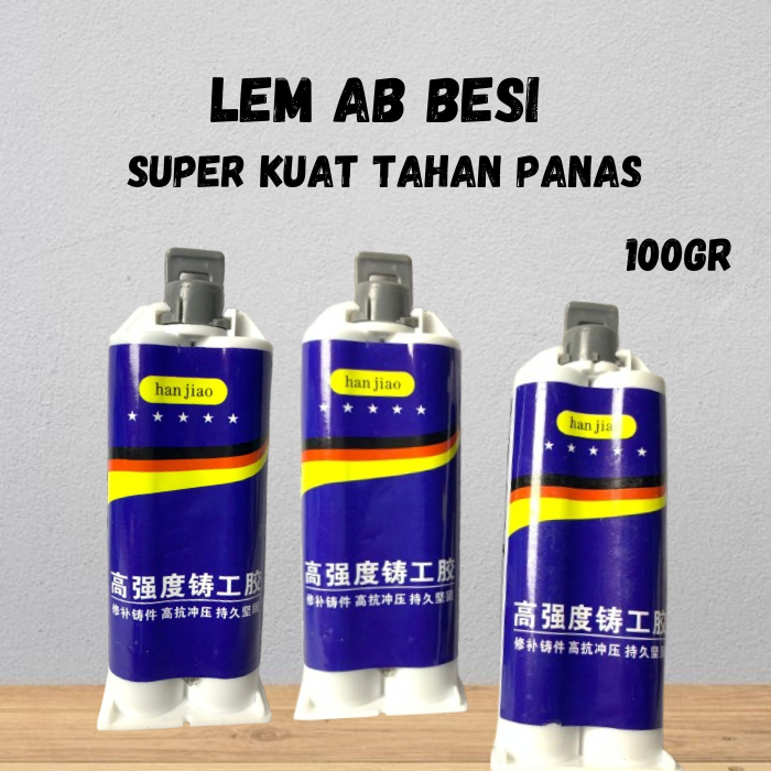Jual m AB Besi Super Kuat Tahan Panas Kafuter Lem Perekat Super 100g ...