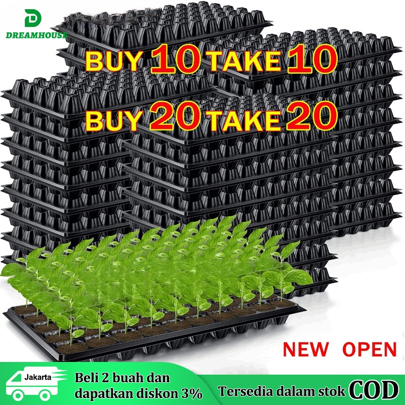 Jual 【10 Pcs】Tray Semai / Alat Semai Benih / Pot Hidroponik Potray 0 ...
