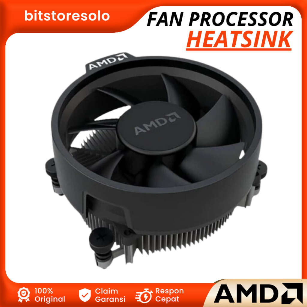 Jual Heatsink Fan AMD Wraith Stealth Cooler Original CPU Cooler Fan ...