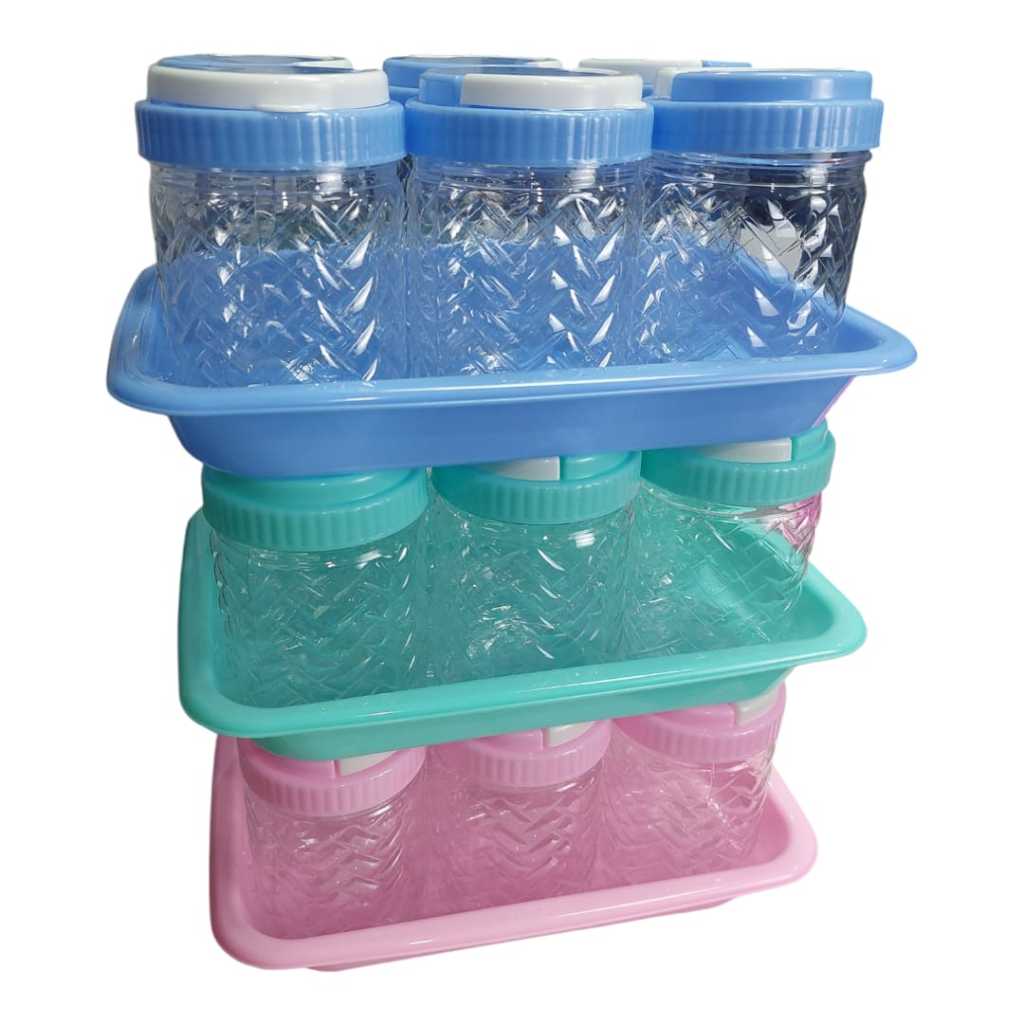 Jual Toples Permen, Kue dan Biskuit, Nampan Candy CHERIN set Toples Isi ...