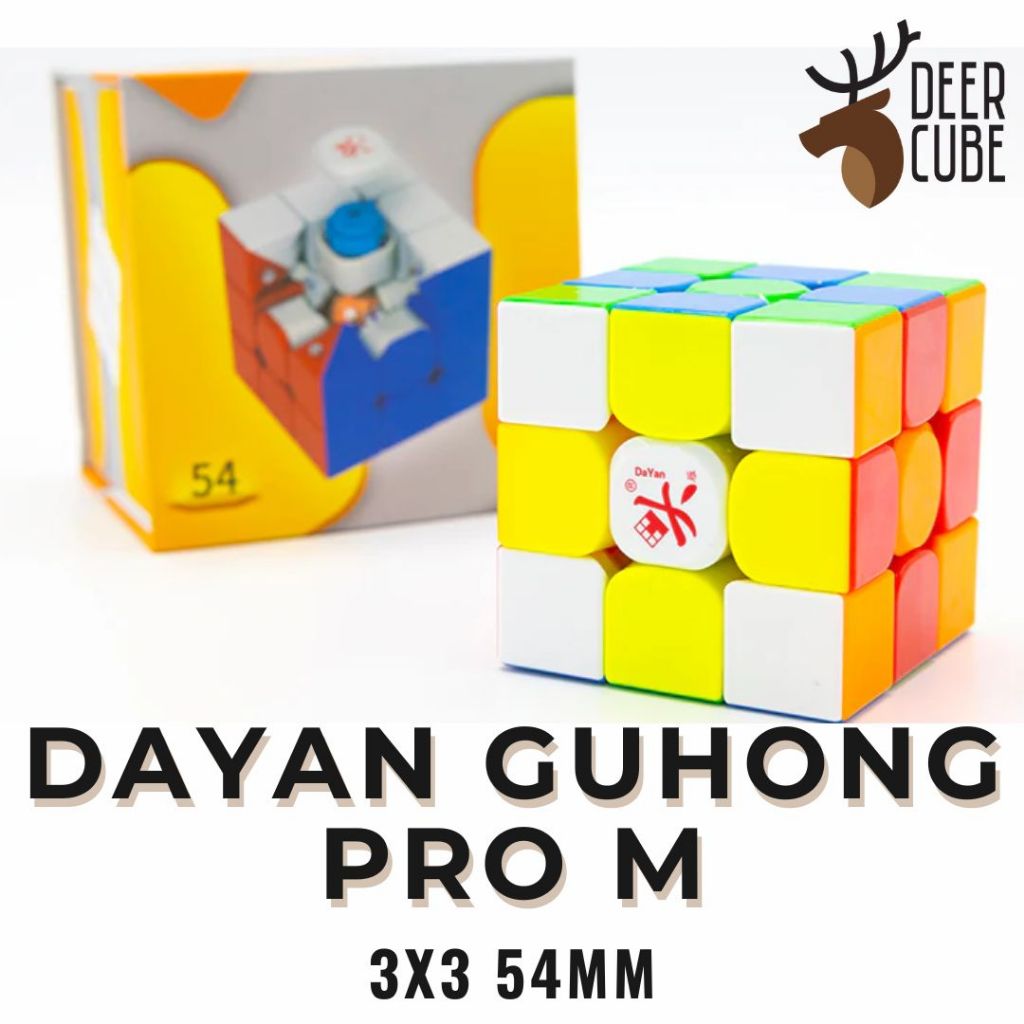 Jual DaYan GuHong Pro M 54mm Cubes 3x3 Magnetik - MagLev Magnetic Mini ...