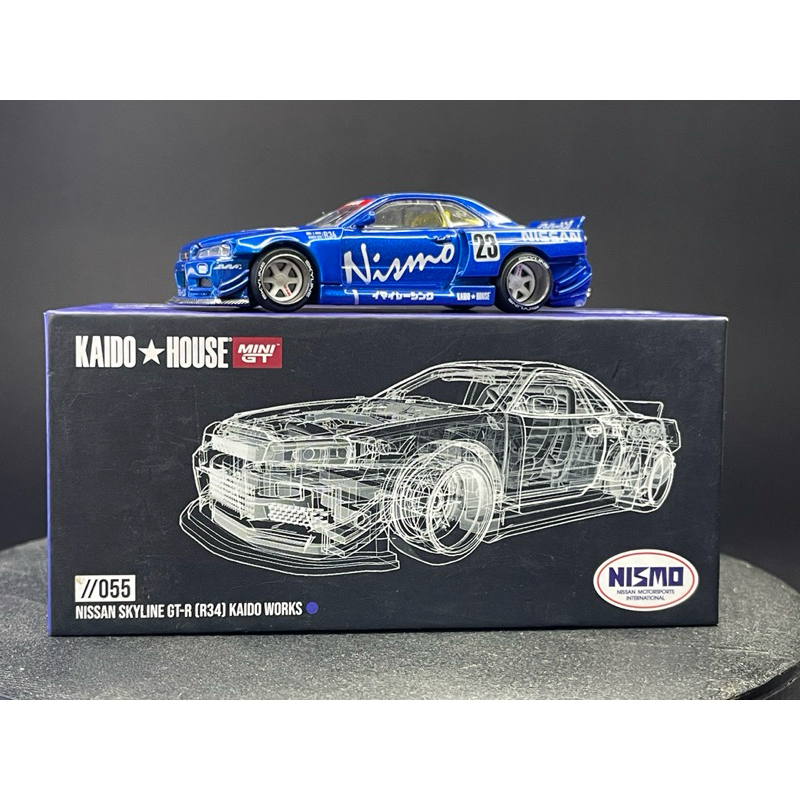 Jual KAIDO HOUSE NISMO BIRU SKYLINE R34 (055) | Shopee Indonesia