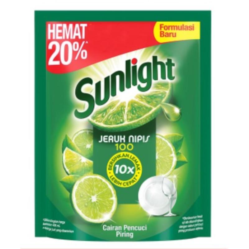 Jual Sunlight Sabun Cuci Piring Jeruk Nipis Refill 420 ml | Shopee Indonesia