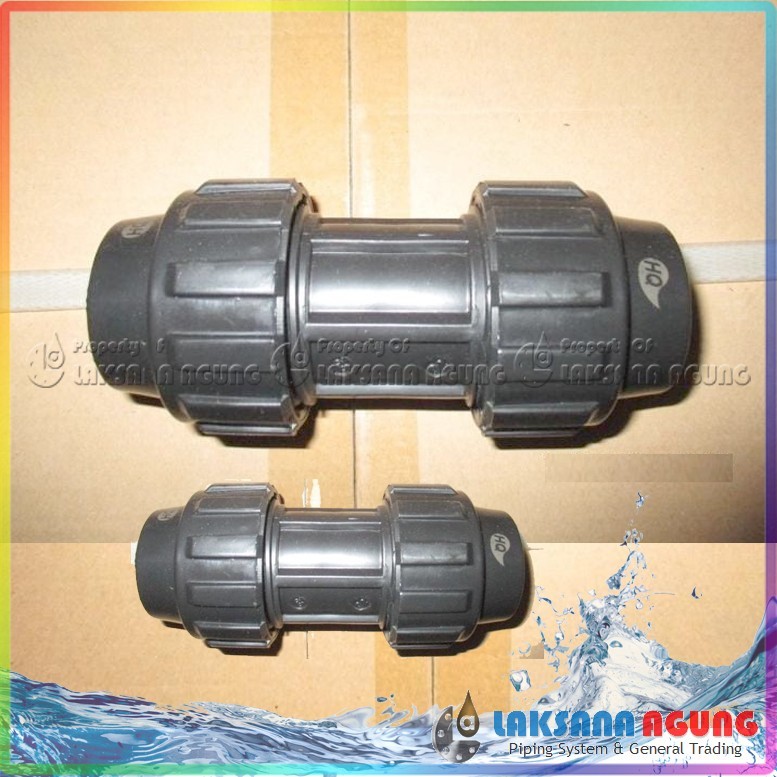 Jual Compression Fitting HDPE 50 x 1.5 inch | Coupling sok hdpe ...