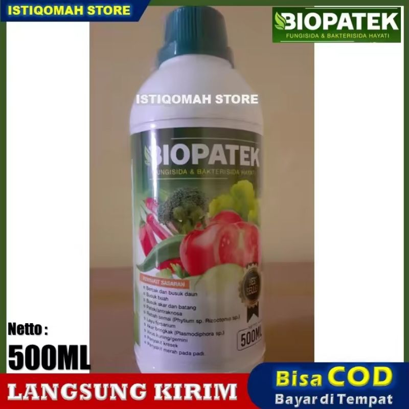 Jual BIOPATEK Fungisida Hayati Obat Virus Kuning Gemini & Keriting Daun ...