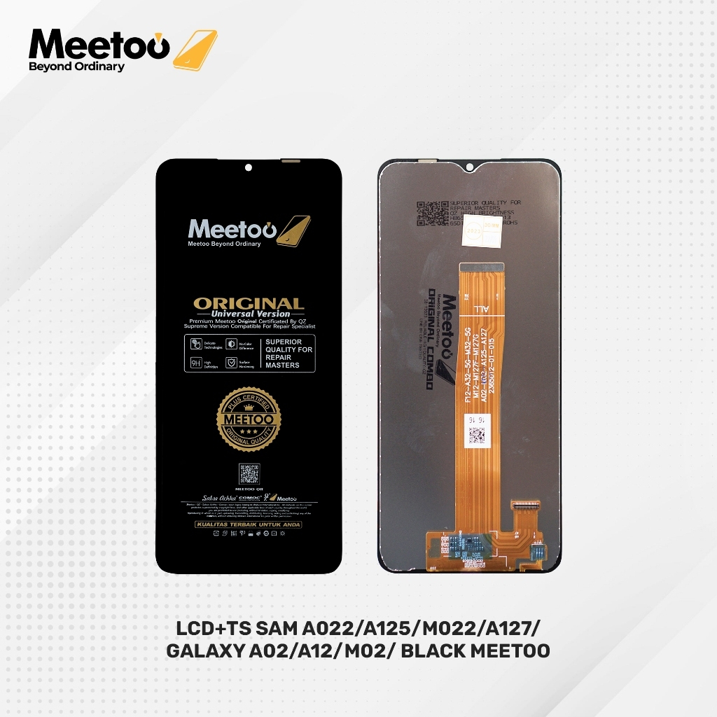 Jual LCD+TS SAM A022 INCELL A125/M022/A127 (GALAXY A02/A12/M02) BLACK ...