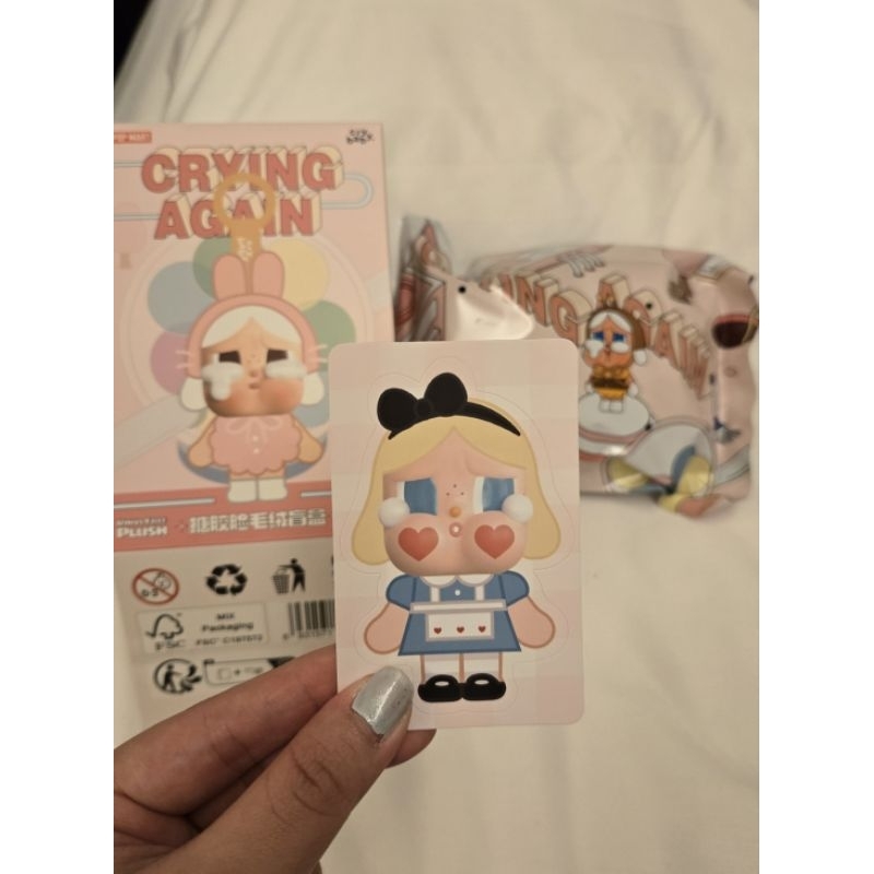 Jual KECANTIKAN ALICE POPMART CRY BABY CRYING AGAIN PLUSH "ALICE ...