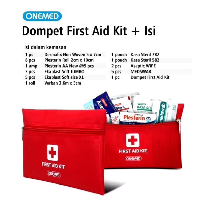 Jual First aid kit+isi//p3k cocok untuk rekreasi outdoor | Shopee Indonesia