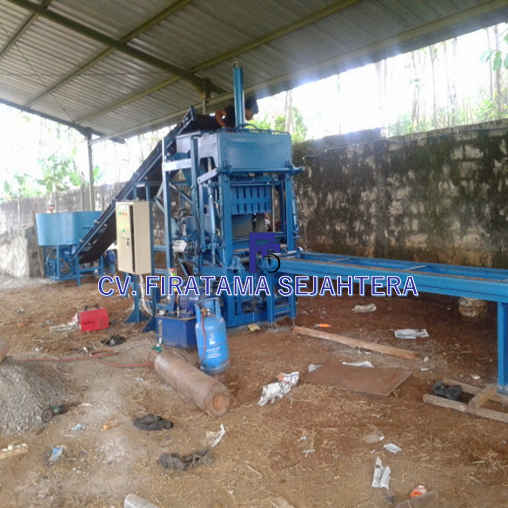 Jual Mesin Cetak Batako dan Paving Block Hidrolik Semi Otomatis ...